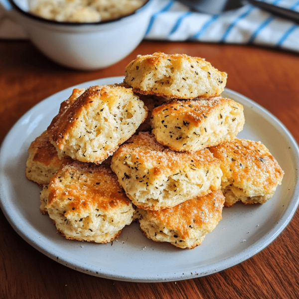 Garlic and Herb Parmesan Biscuits